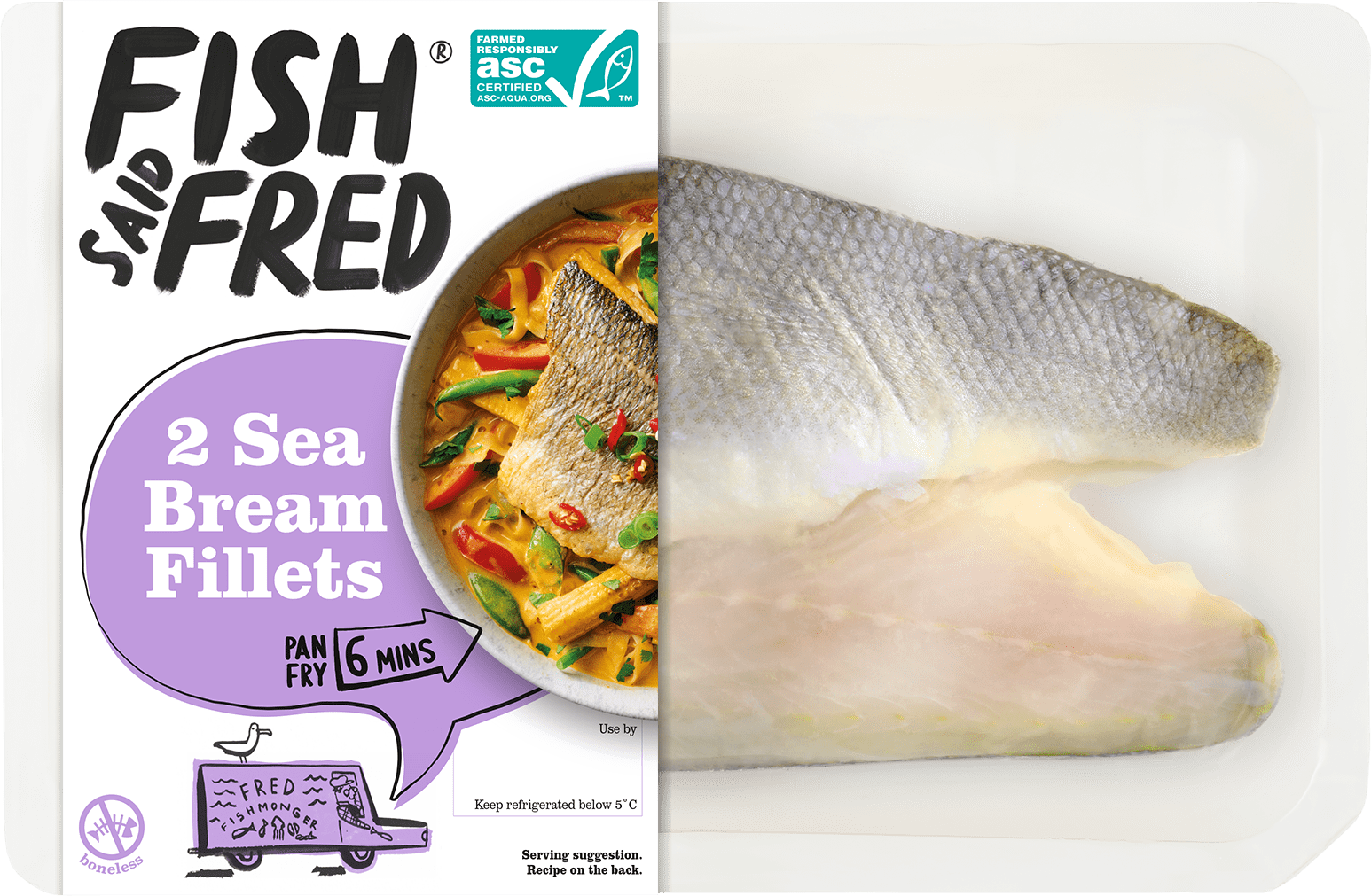 Sea Bream Fillets – Fish Said Fred